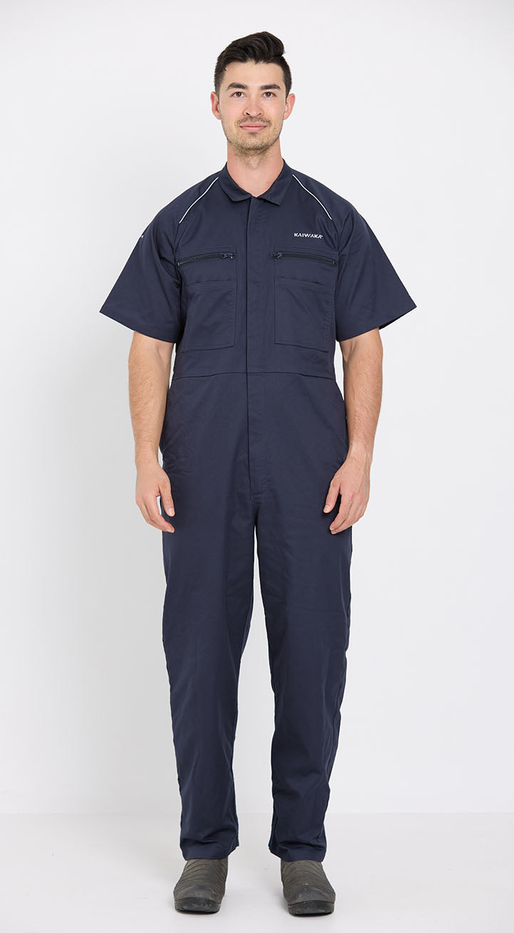 Men's Short Sleeve Farm Overalls – Durable Rural Workwear | Kaiwaka ...